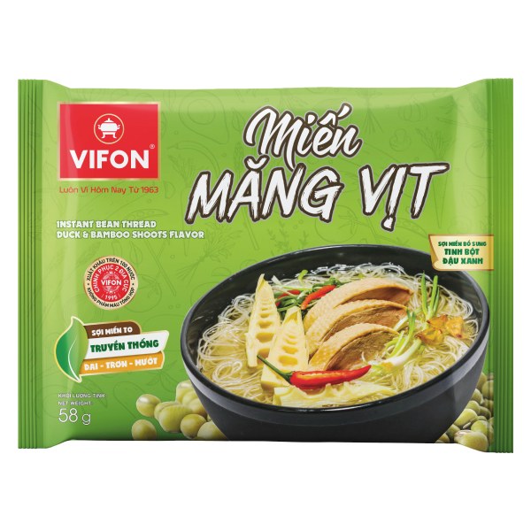 Miến Măng Vịt Vifon Gói 58G
